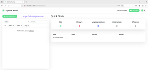 Run Kuma Self-hosted Uptime Robot in Docker Container - CloudSpinx