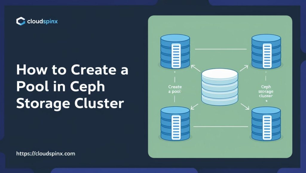 How To Create a Pool in Ceph Storage Cluster - CloudSpinx