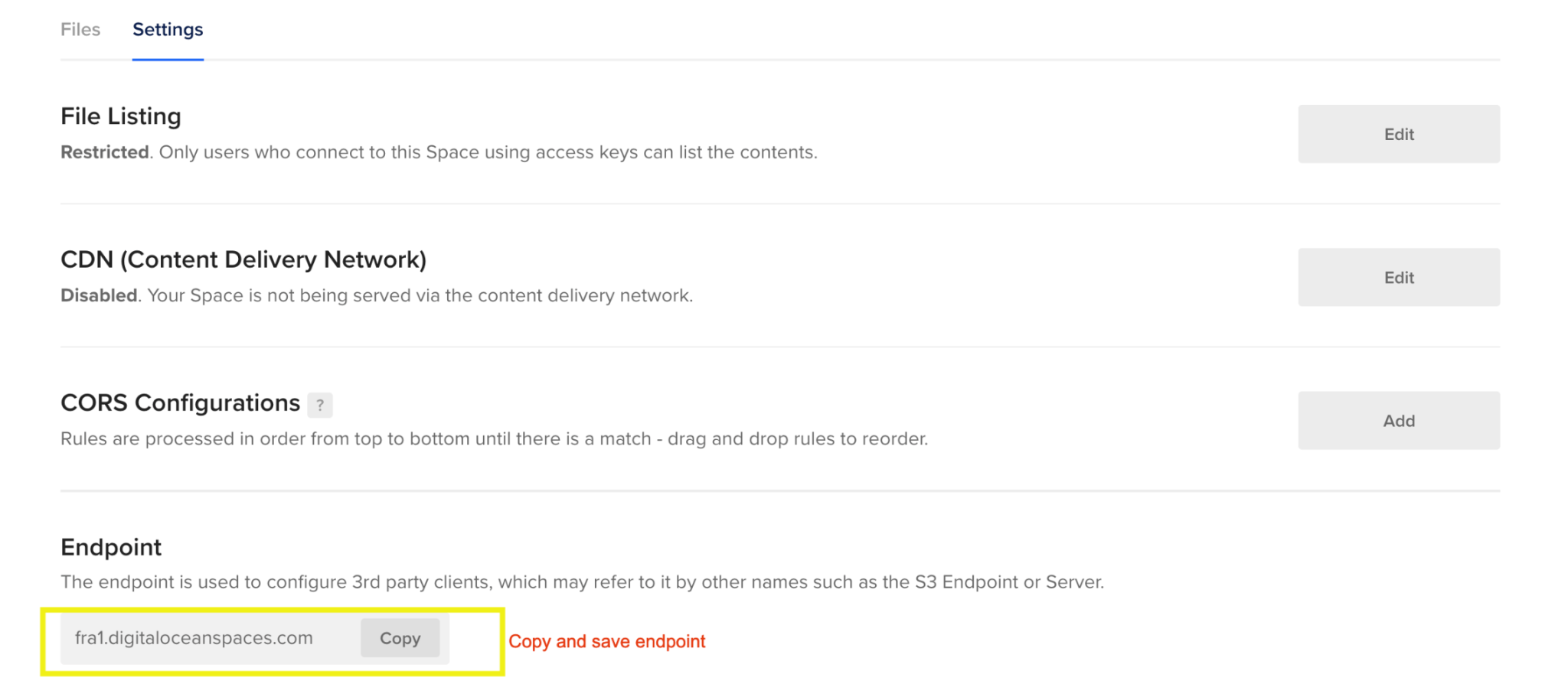 Backup Files To DigitalOcean Spaces using AWS CLI - CloudSpinx