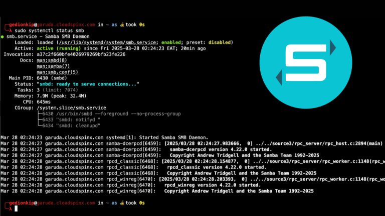 Configure Samba Share On Arch Manjaro Garuda Linux Cloudspinx