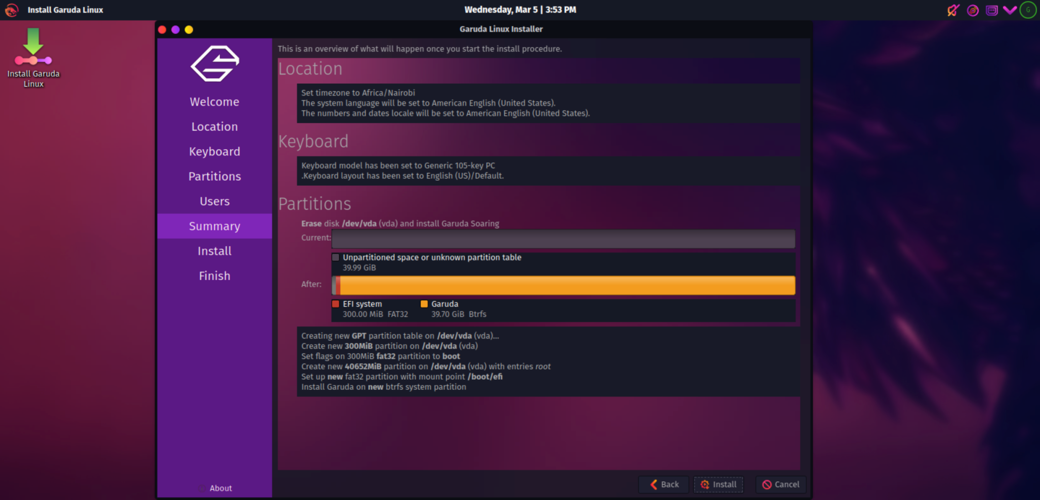Install Garuda Linux – Step by Step With Screenshots - CloudSpinx