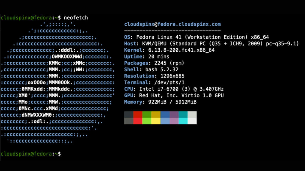 Install LXQt Desktop Environment on Fedora 41 - CloudSpinx