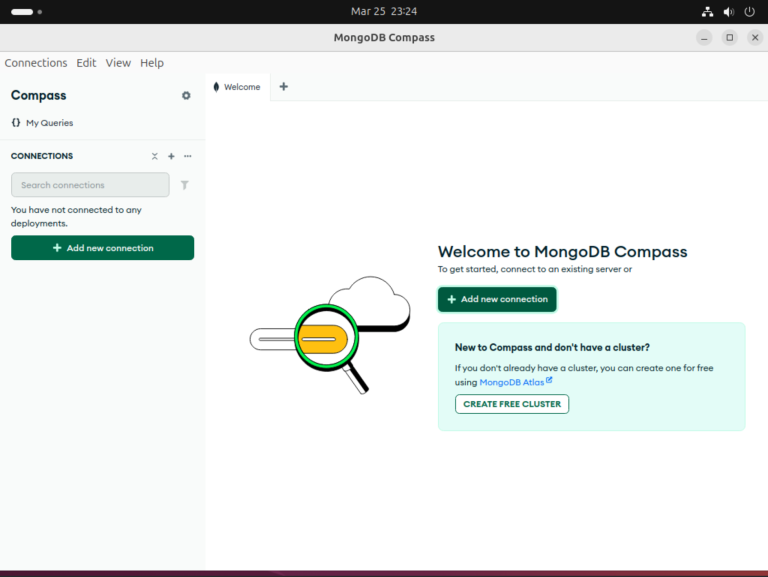 Install MongoDB Compass on Ubuntu 24.04 | Debian 12 - CloudSpinx Install MongoDB Compass on Ubuntu 24.04 | Debian 12 - CloudSpinx
