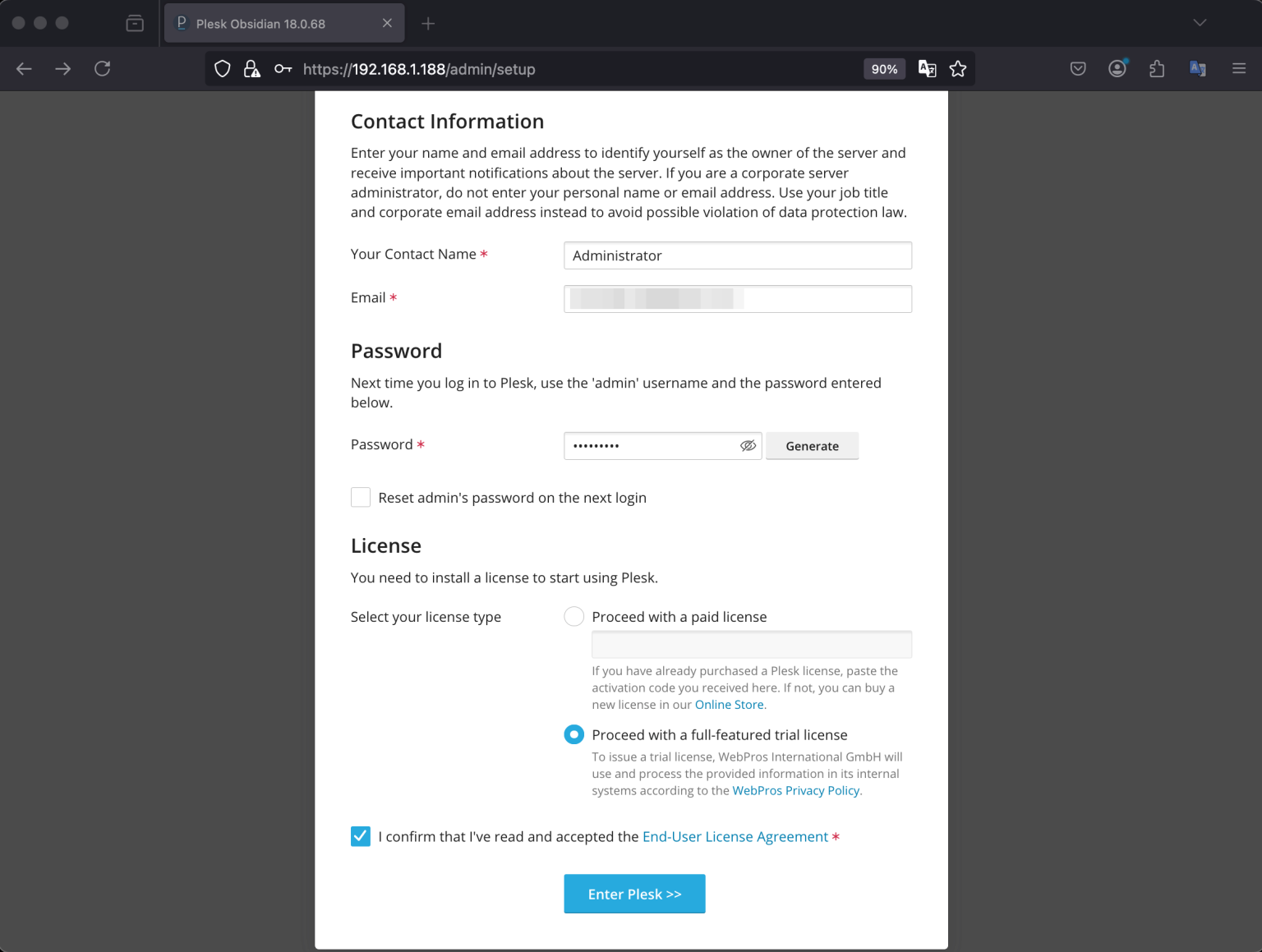 Install Plesk Control Panel On Ubuntu Debian Cloudspinx