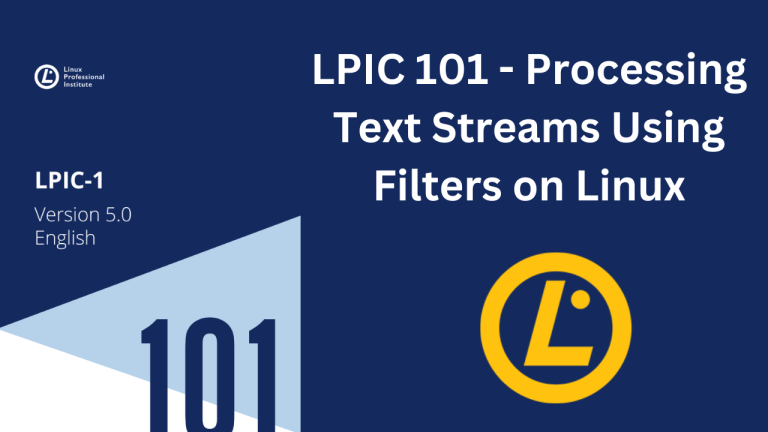 LPIC 101 - Processing Text Streams Using Filters on Linux - CloudSpinx