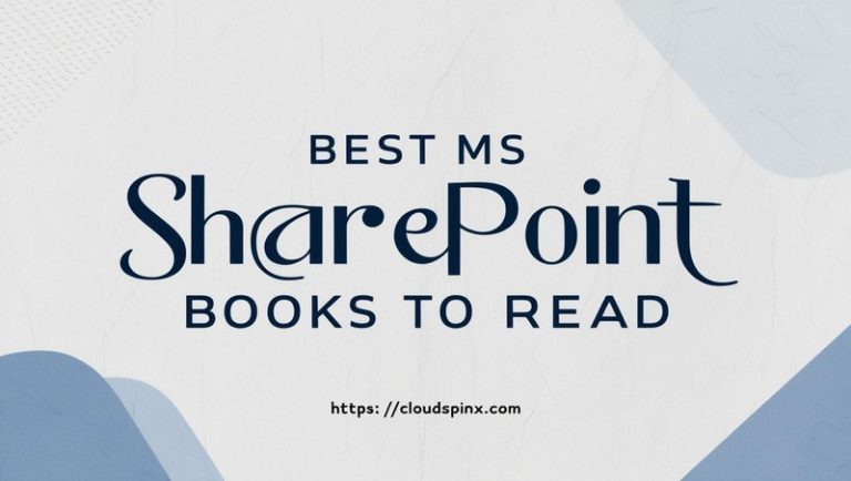 7 Best Microsoft SharePoint Books To Read in 2025 - CloudSpinx