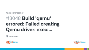 Solve “qemu-system-x86_64”: executable file not found in $PATH - CloudSpinx