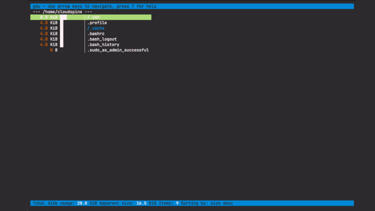 How To Analyze Disk Usage On Linux Using Gdu Cloudspinx