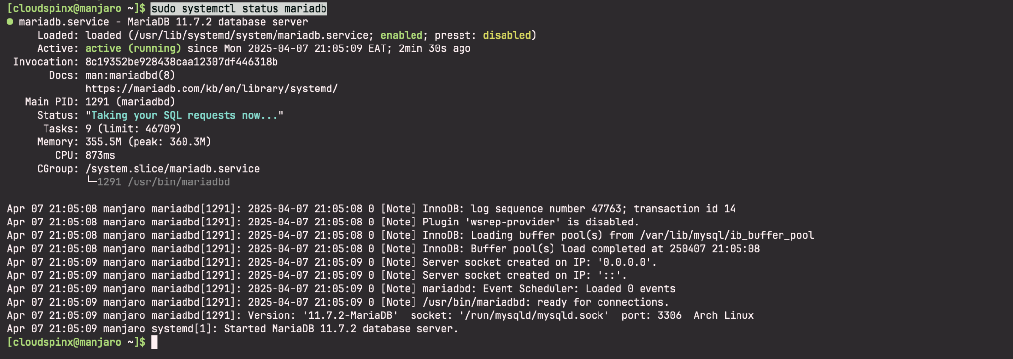 How To Install LEMP Stack on Manjaro Linux - CloudSpinx