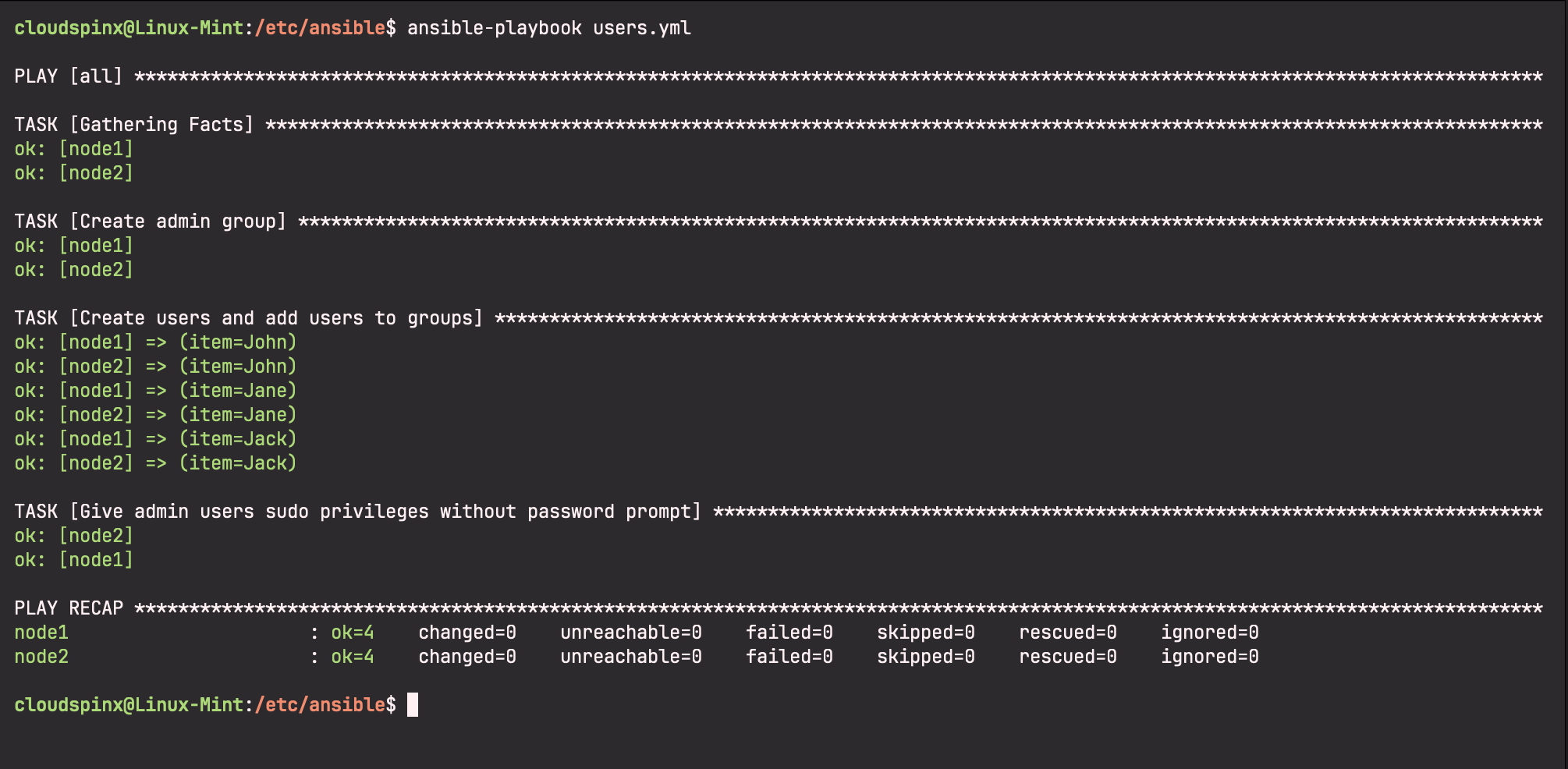 How To Install and Use Ansible on Linux Mint - CloudSpinx