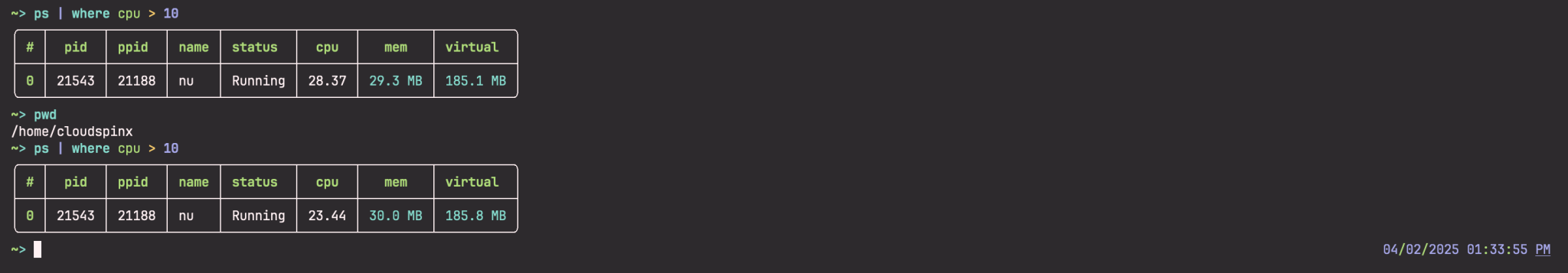 How To Install and Use Nu Shell on Linux - CloudSpinx