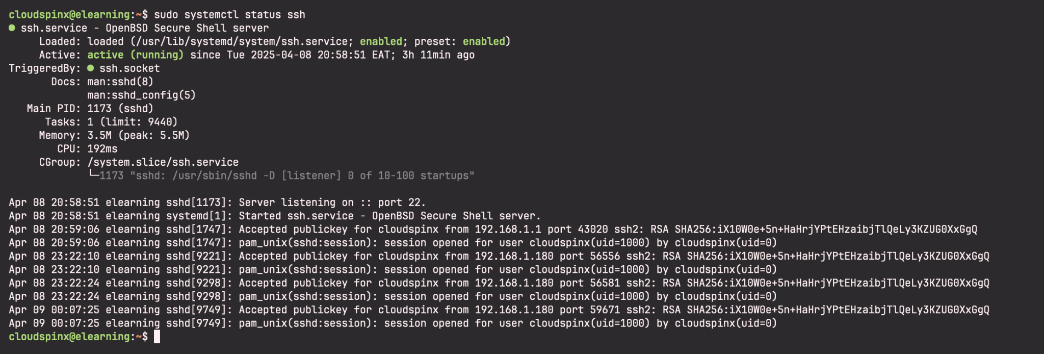 How To Use SSH and SSH Keys on Linux Mint 22 - CloudSpinx