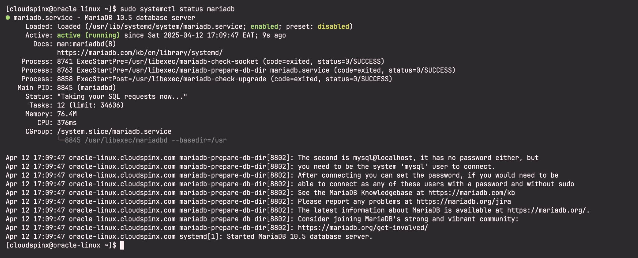Install Zabbix 7.0 LTS With Nginx on Oracle Linux 9 - CloudSpinx