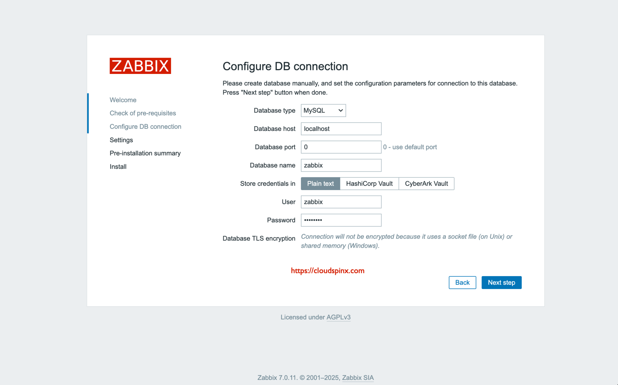 Install Zabbix 7.0 LTS With Nginx on Oracle Linux 9 - CloudSpinx
