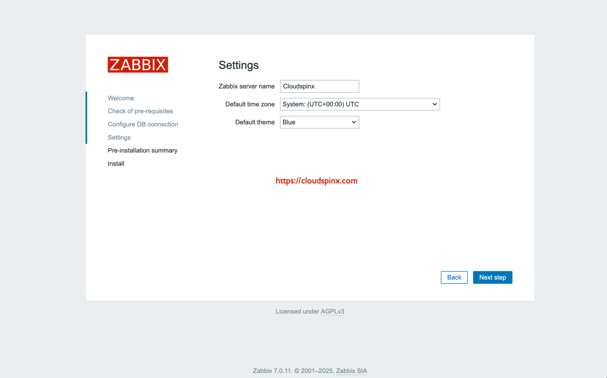 Install Zabbix 7.0 LTS With Nginx on Oracle Linux 9 - CloudSpinx