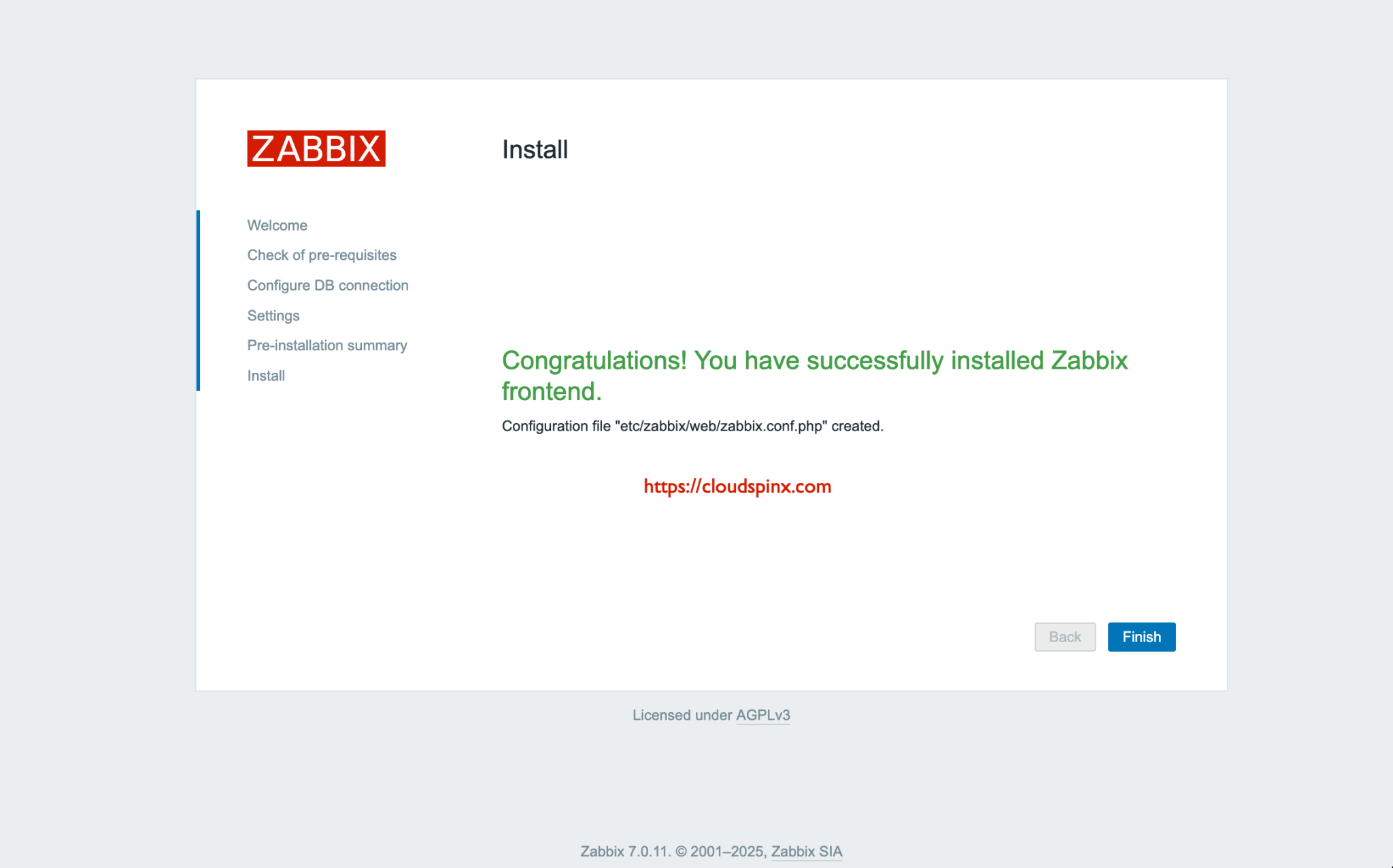Install Zabbix 7.0 LTS With Nginx on Oracle Linux 9 - CloudSpinx