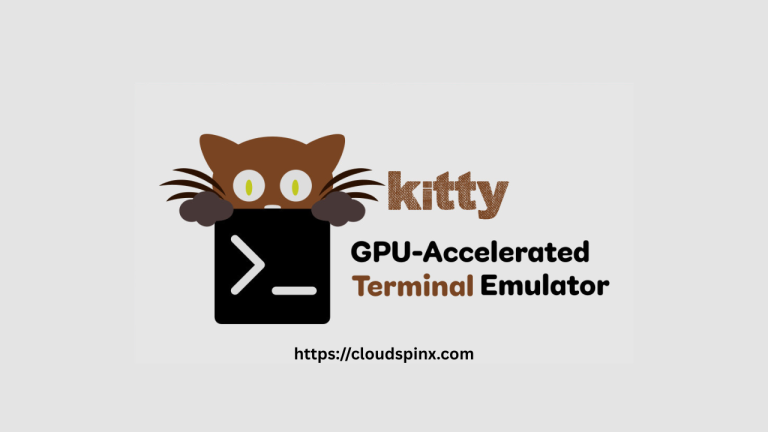 Install and Configure Kitty Terminal Emulator on Linux | macOS - CloudSpinx