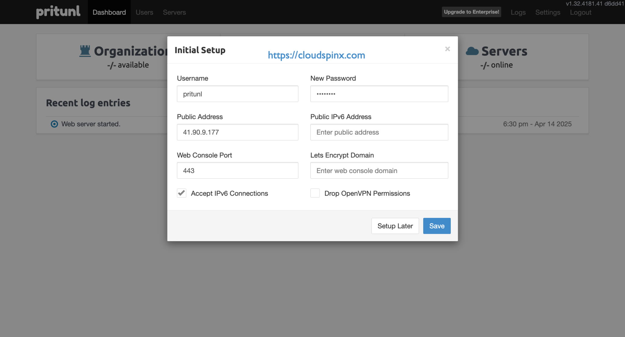 Install and Configure Pritunl VPN on Ubuntu 24.04 - CloudSpinx