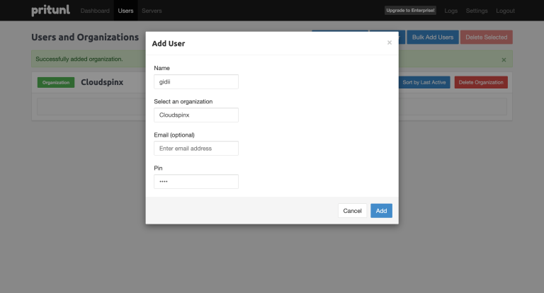 Install and Configure Pritunl VPN on Ubuntu 24.04 - CloudSpinx