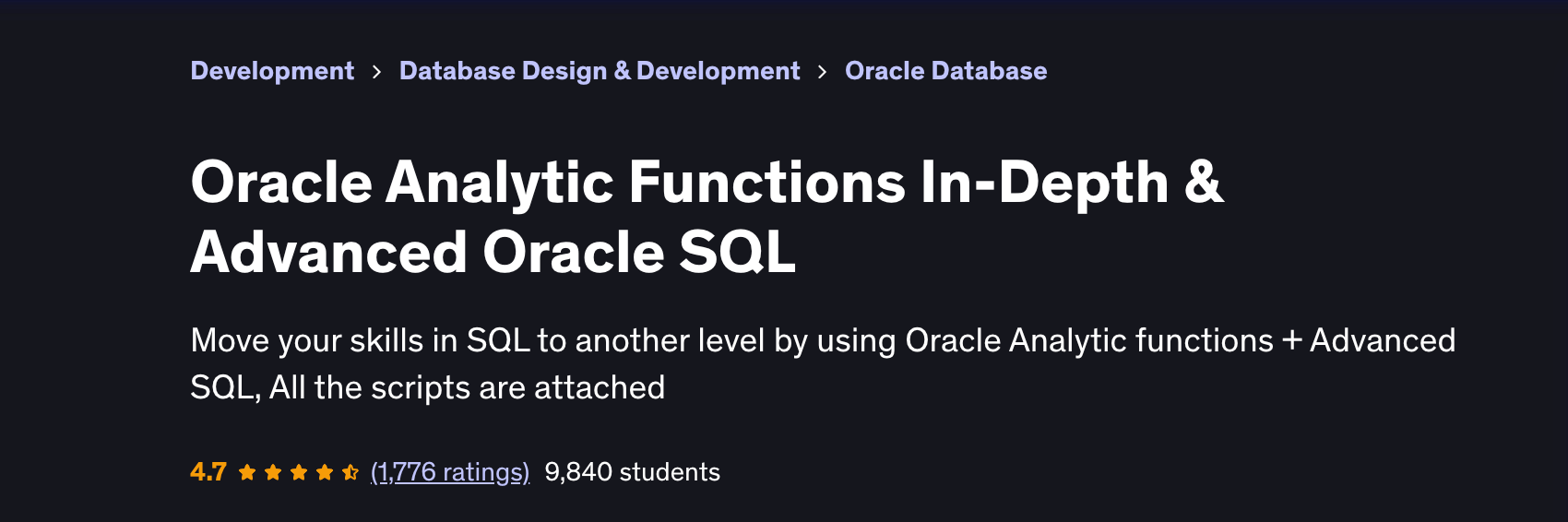10 Best Udemy Courses To Learn Oracle Database In 2025 Cloudspinx