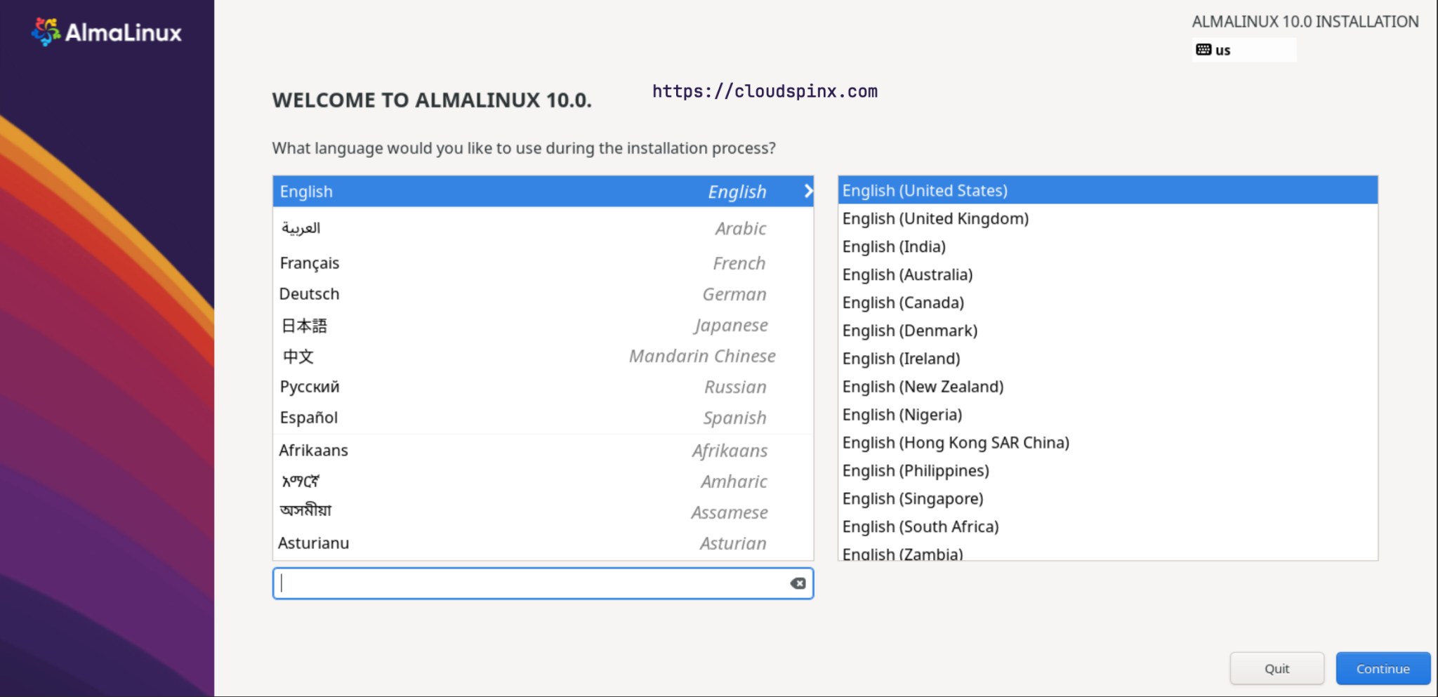 AlmaLinux 10 Installation Guide and Features You Should Know - CloudSpinx