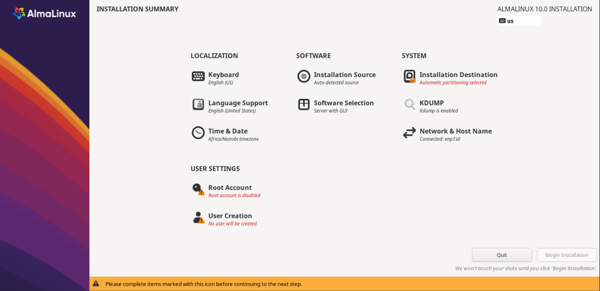 AlmaLinux 10 Installation Guide and Features You Should Know - CloudSpinx