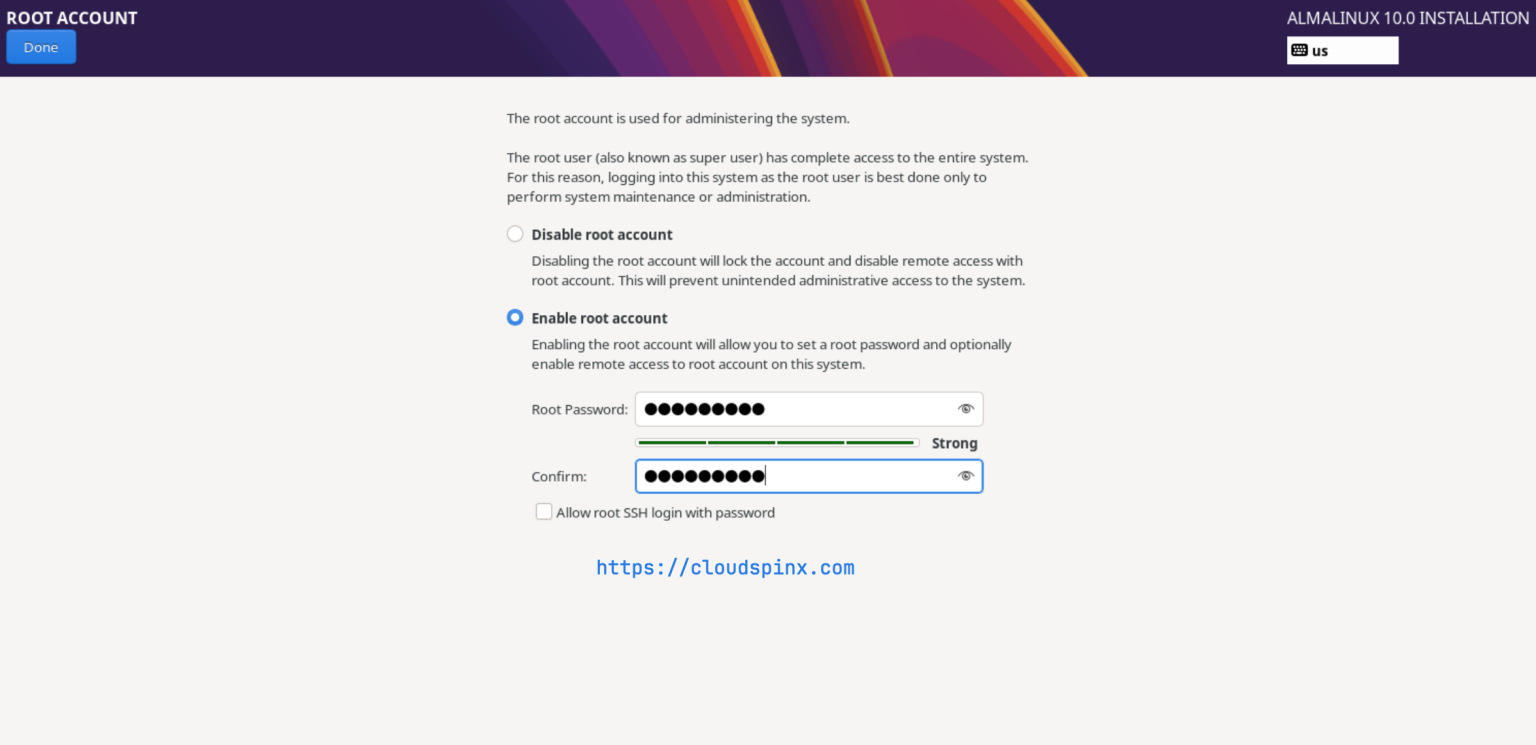 AlmaLinux 10 Installation Guide and Features You Should Know - CloudSpinx