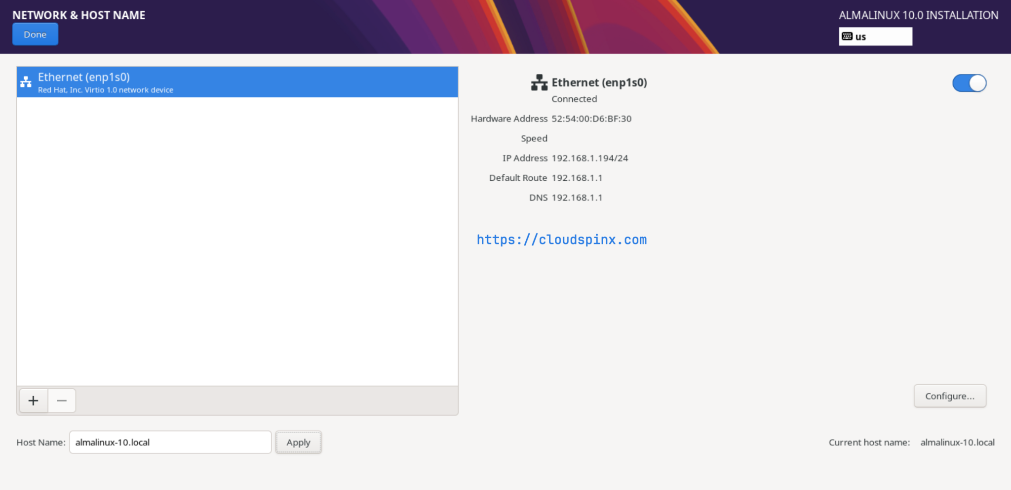 AlmaLinux 10 Installation Guide and Features You Should Know - CloudSpinx