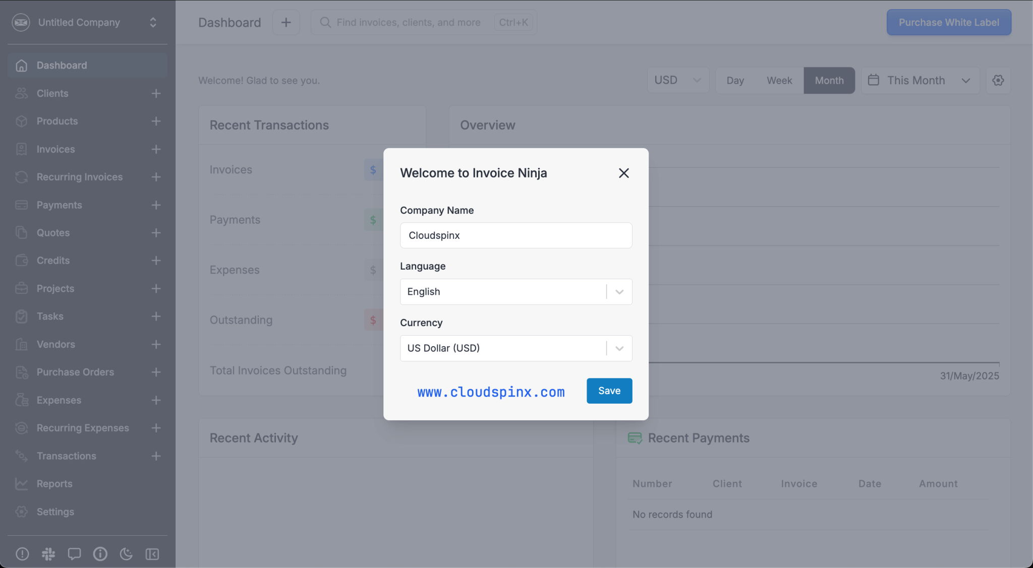 How To Install Invoice Ninja on Debian 11|12 - CloudSpinx