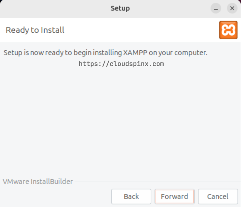 How To Install XAMPP On Ubuntu 24.04|22.04 - CloudSpinx