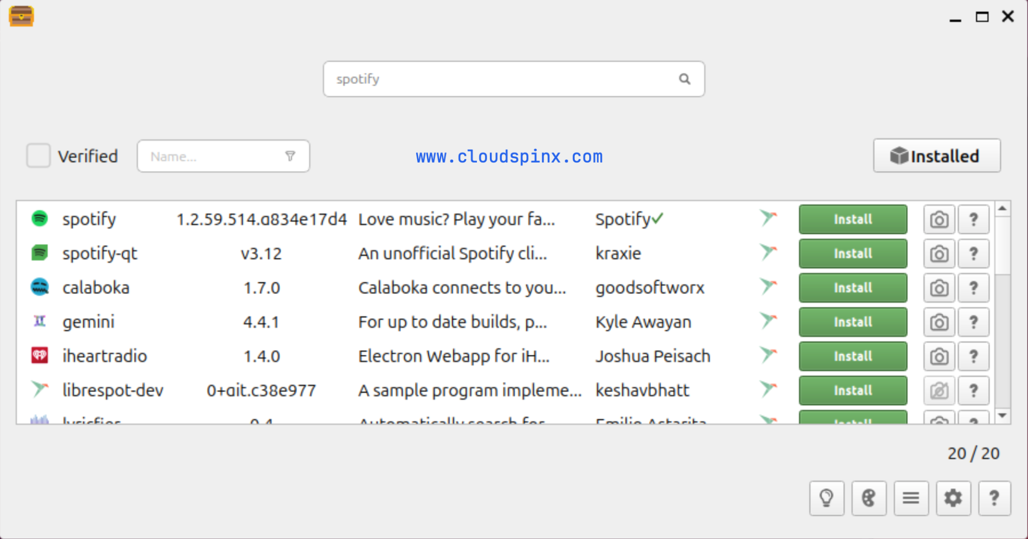 How To Manage Applications on Linux Using Bauh - CloudSpinx