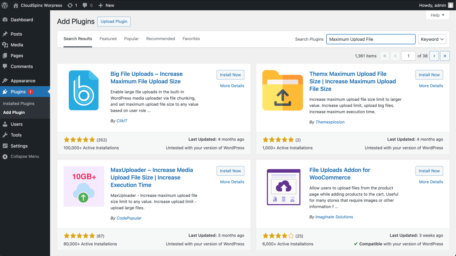 Increase Maximum File Upload Size in Nginx, Apache, and WordPress - CloudSpinx