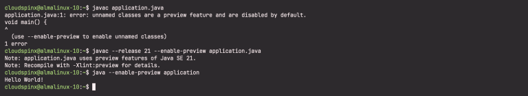 Install Java 21 LTS (OpenJDK 21) on AlmaLinux | CentOS | RHEL 10 - CloudSpinx