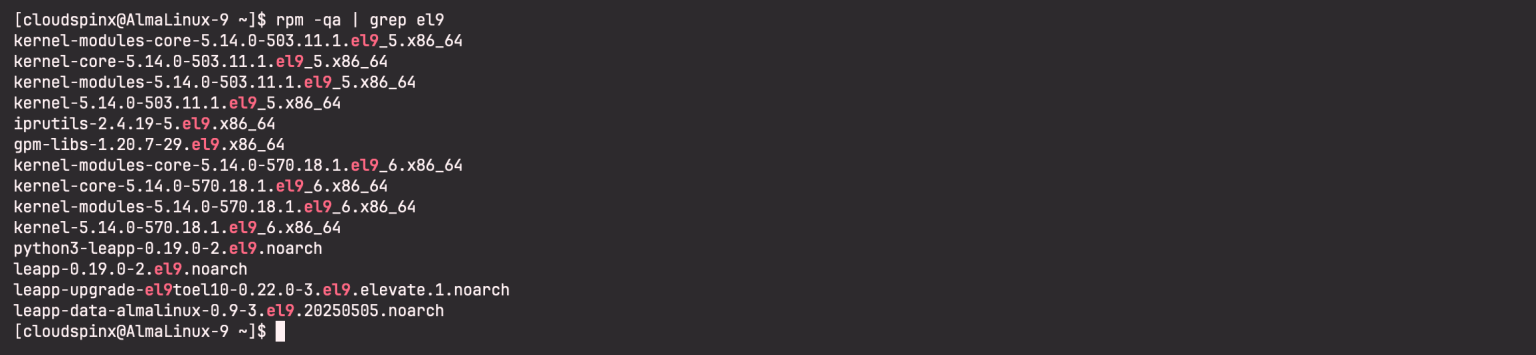 AlmaLinux 10 Upgrade Guide: Upgrade from AlmaLinux 9 Safely - CloudSpinx