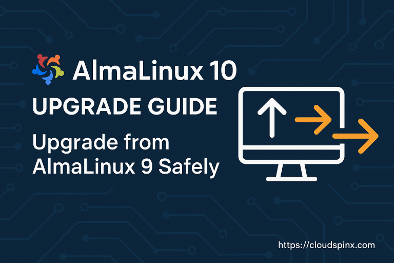 AlmaLinux 10 Upgrade Guide: Upgrade from AlmaLinux 9 Safely - CloudSpinx