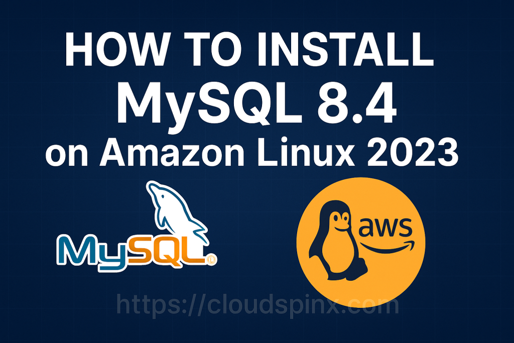 How To Install MySQL 8.4 on Amazon Linux 2023 - CloudSpinx