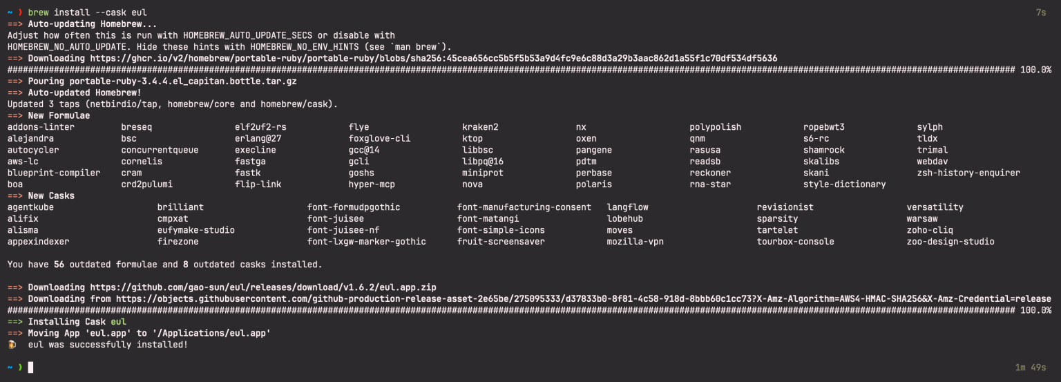 How To Monitor macOS resource usage using eul - CloudSpinx