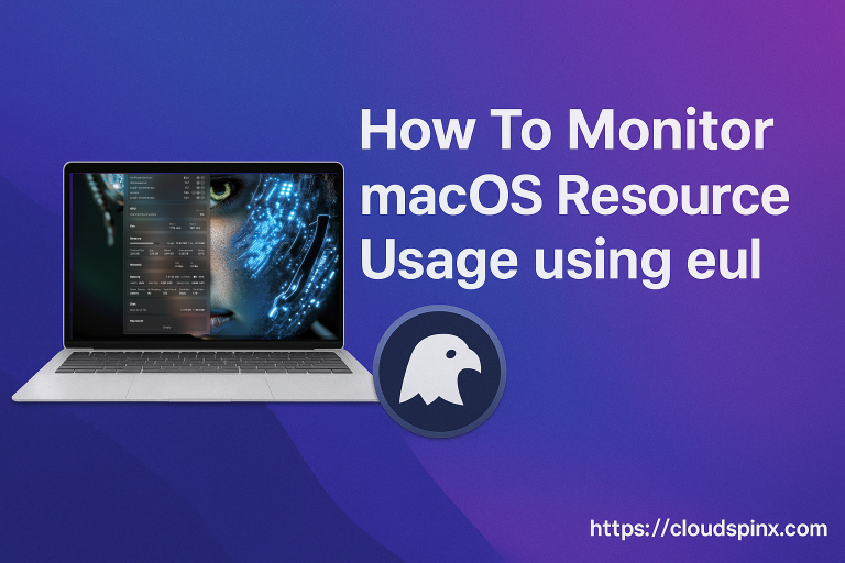 How To Monitor macOS resource usage using eul - CloudSpinx