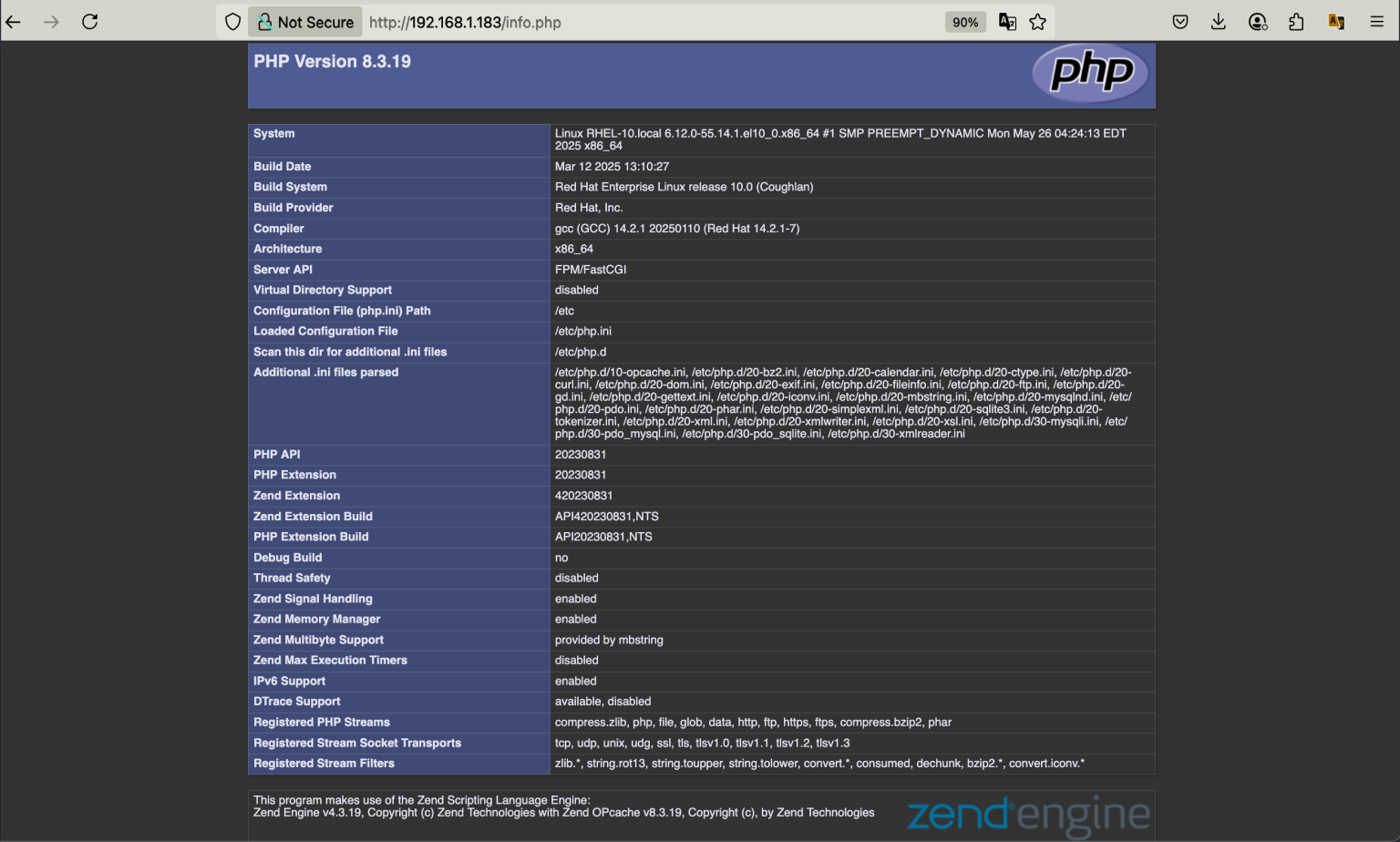 How to Install LAMP Stack on RHEL 10 | CentOS Stream 10 - CloudSpinx