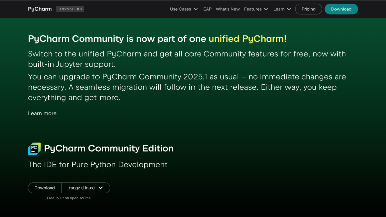 How To Install Pycharm IDE on Linux Mint 22 - CloudSpinx