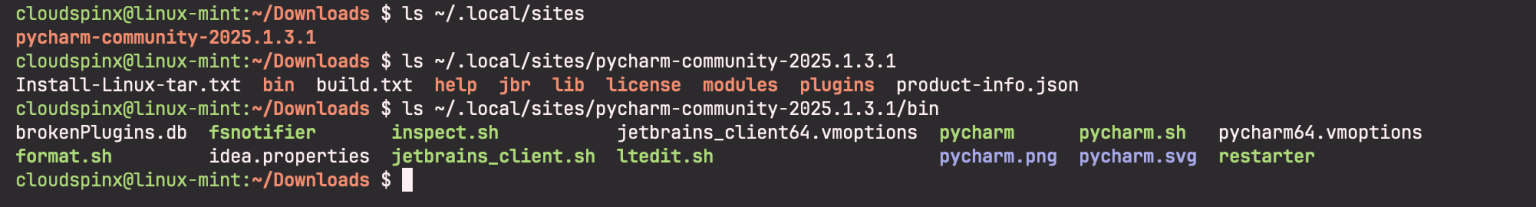 How To Install Pycharm IDE on Linux Mint 22 - CloudSpinx