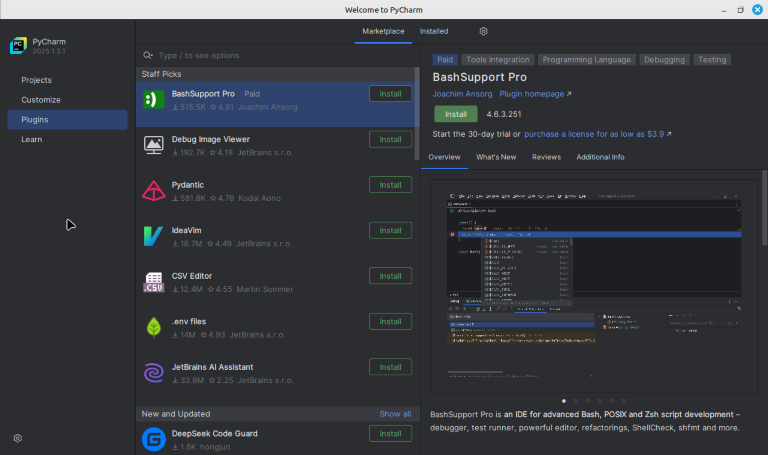 How To Install Pycharm IDE on Linux Mint 22 - CloudSpinx