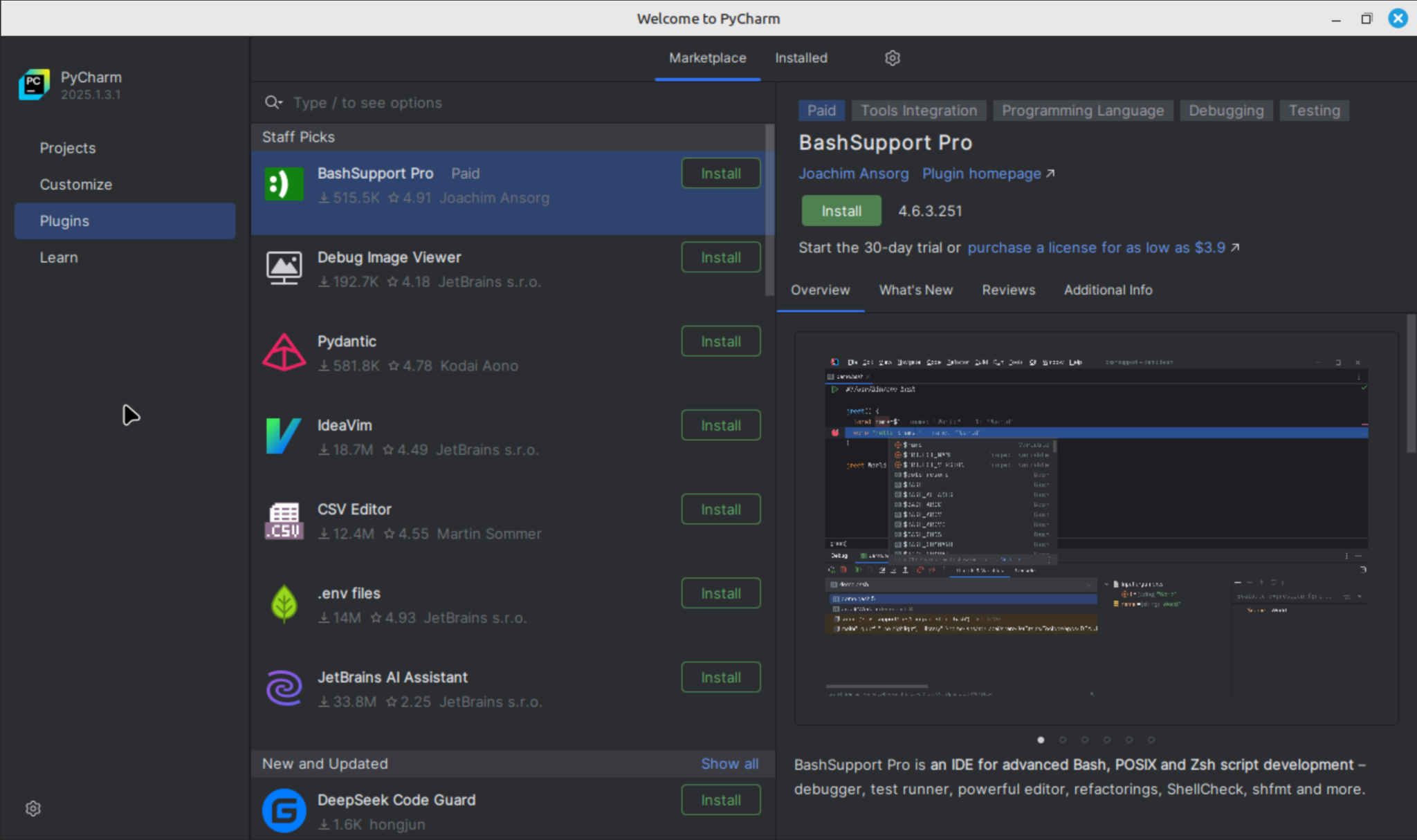 How To Install Pycharm IDE on Linux Mint 22 - CloudSpinx
