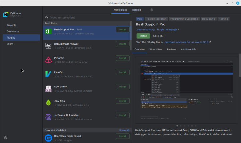 How To Install Pycharm IDE on Linux Mint 22 - CloudSpinx