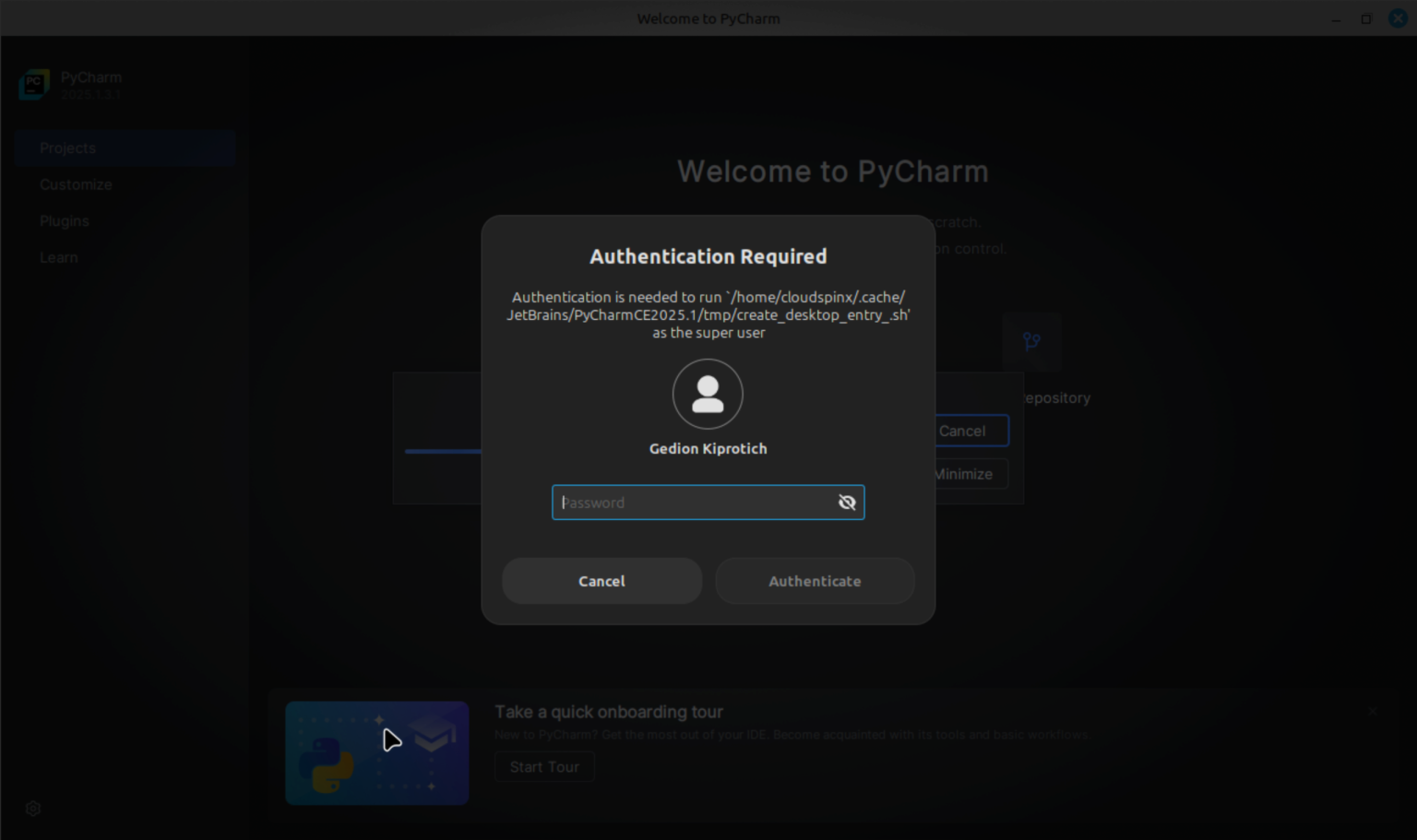How To Install Pycharm IDE on Linux Mint 22 - CloudSpinx