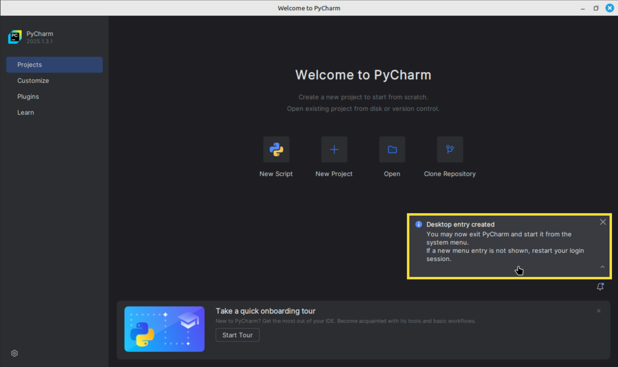 How To Install Pycharm IDE on Linux Mint 22 - CloudSpinx