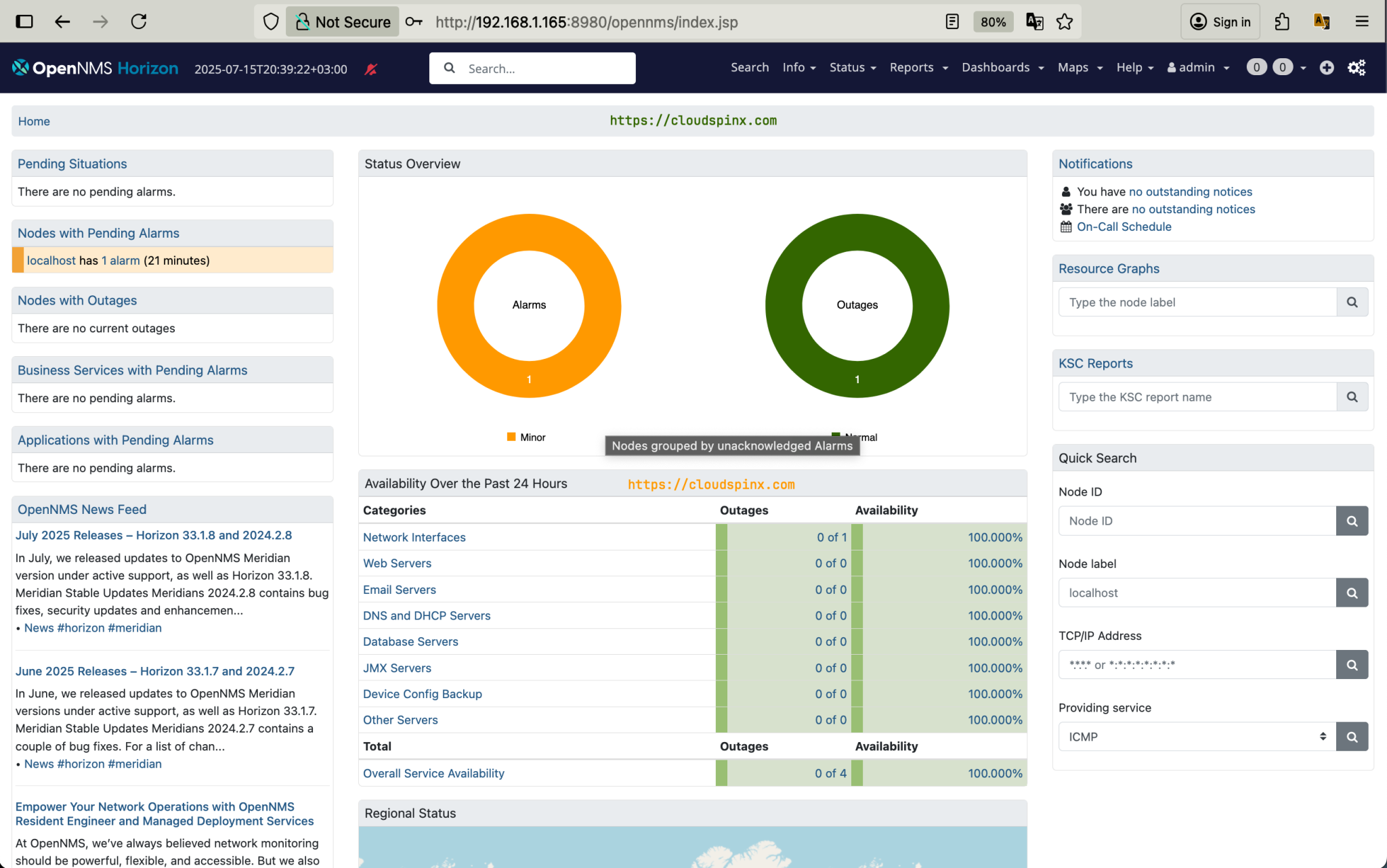 How To Install and Configure OpenNMS on RHEL 9/ CentOS Stream 9 ...