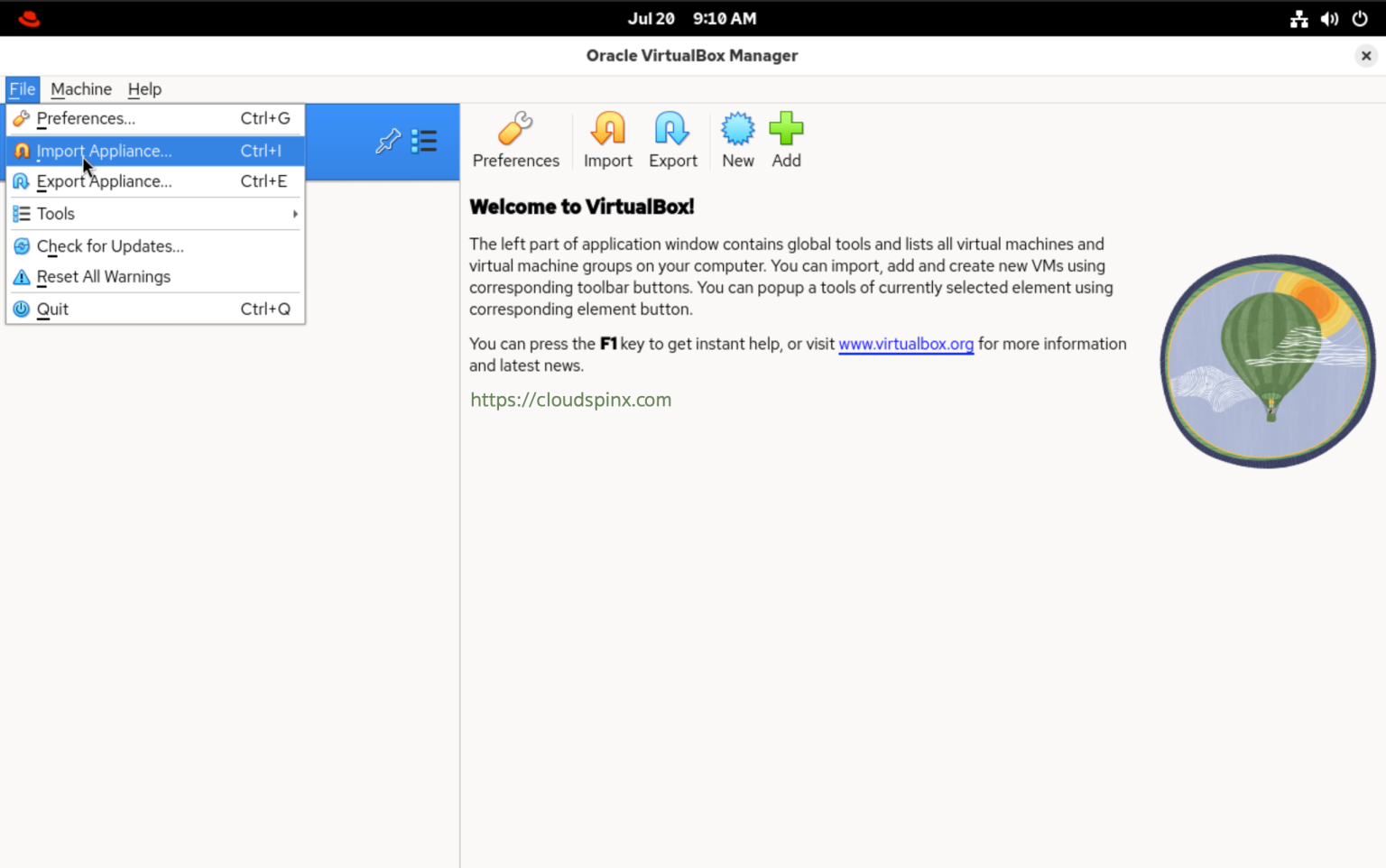 How To Run GNS3 VM on Oracle VirtualBox - CloudSpinx
