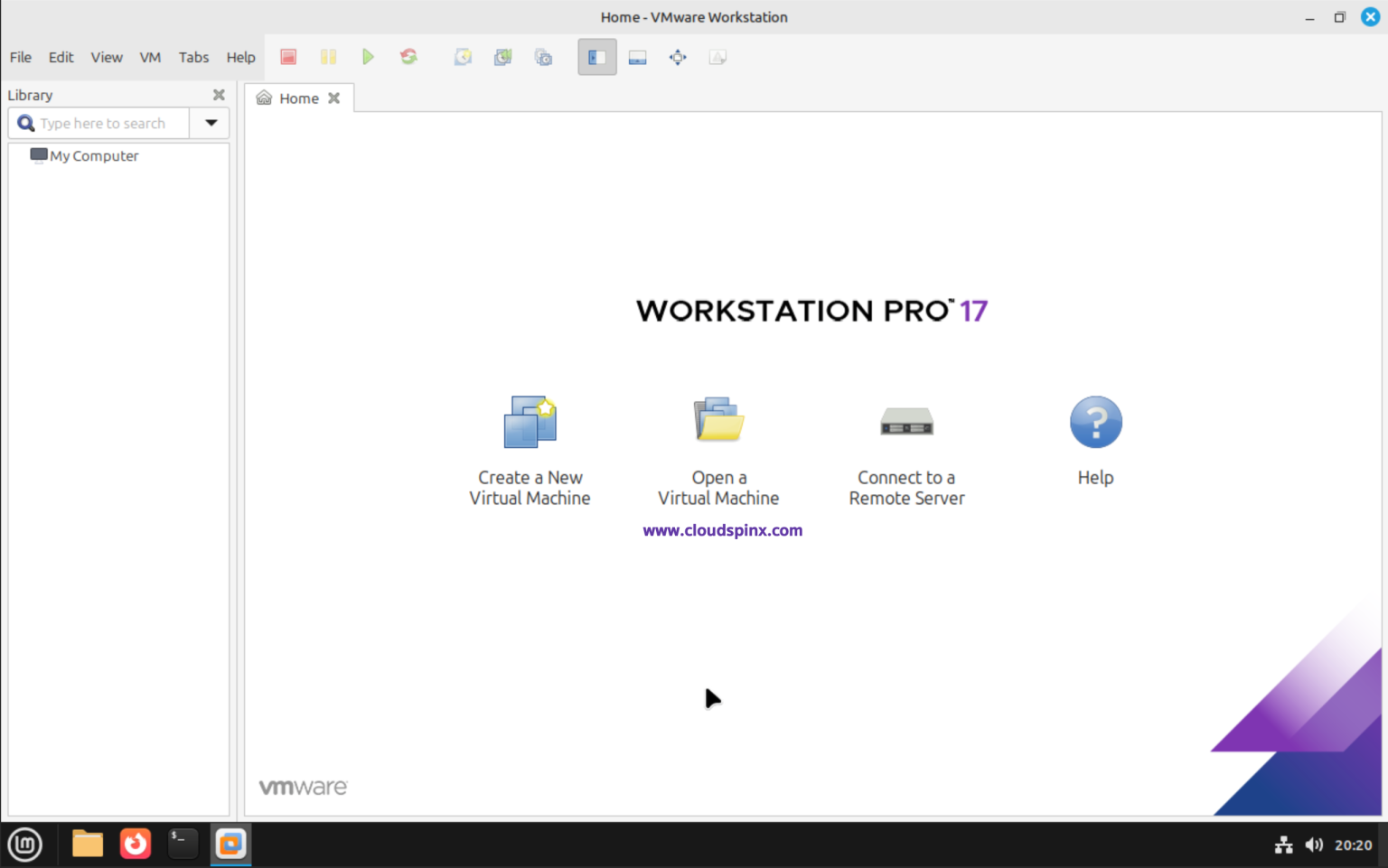 How to Install VMware Workstation Pro on Linux Mint 22 - CloudSpinx