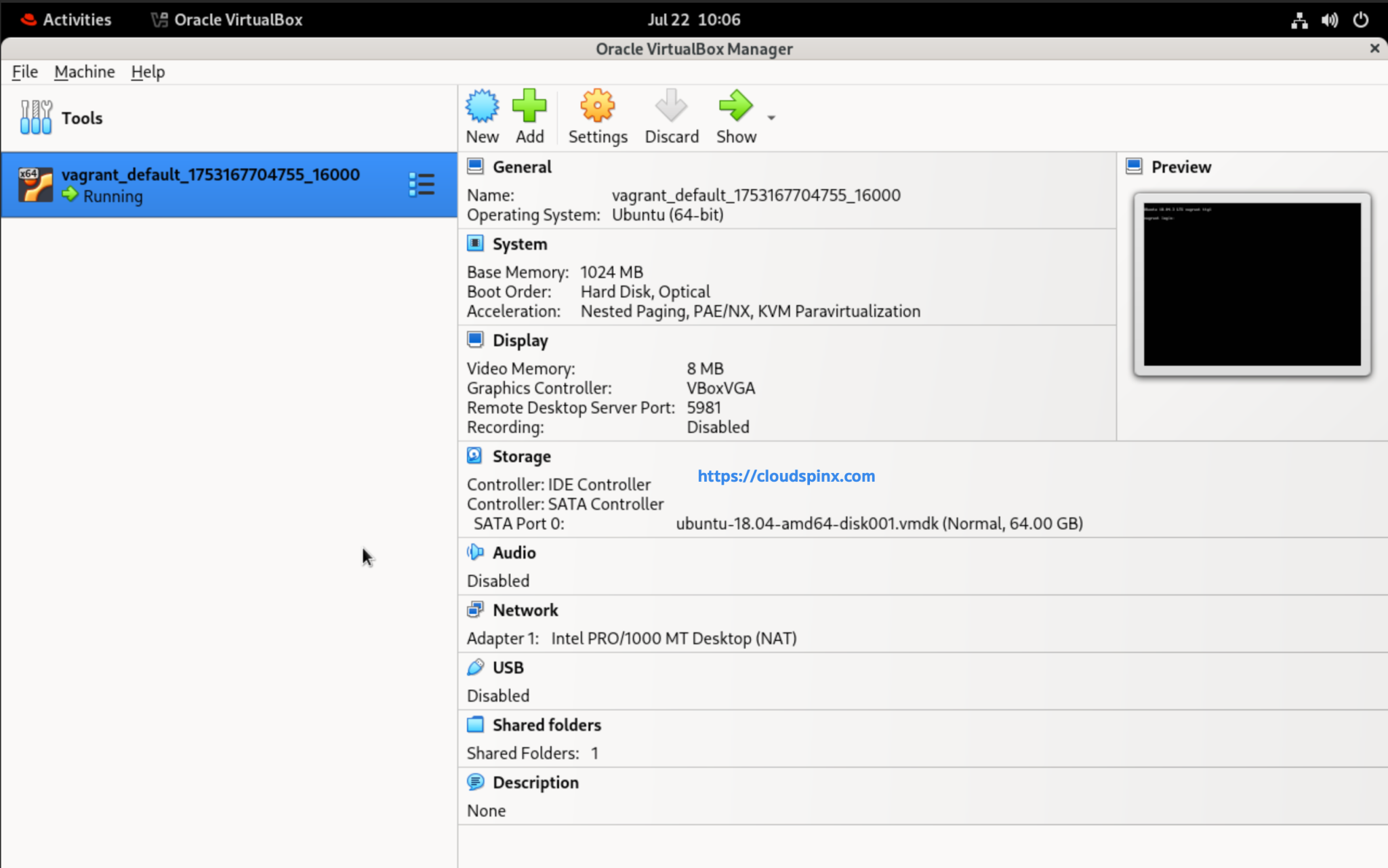 Using Vagrant With VirtualBox on RHEL 9 |CentOS Stream 9 - CloudSpinx